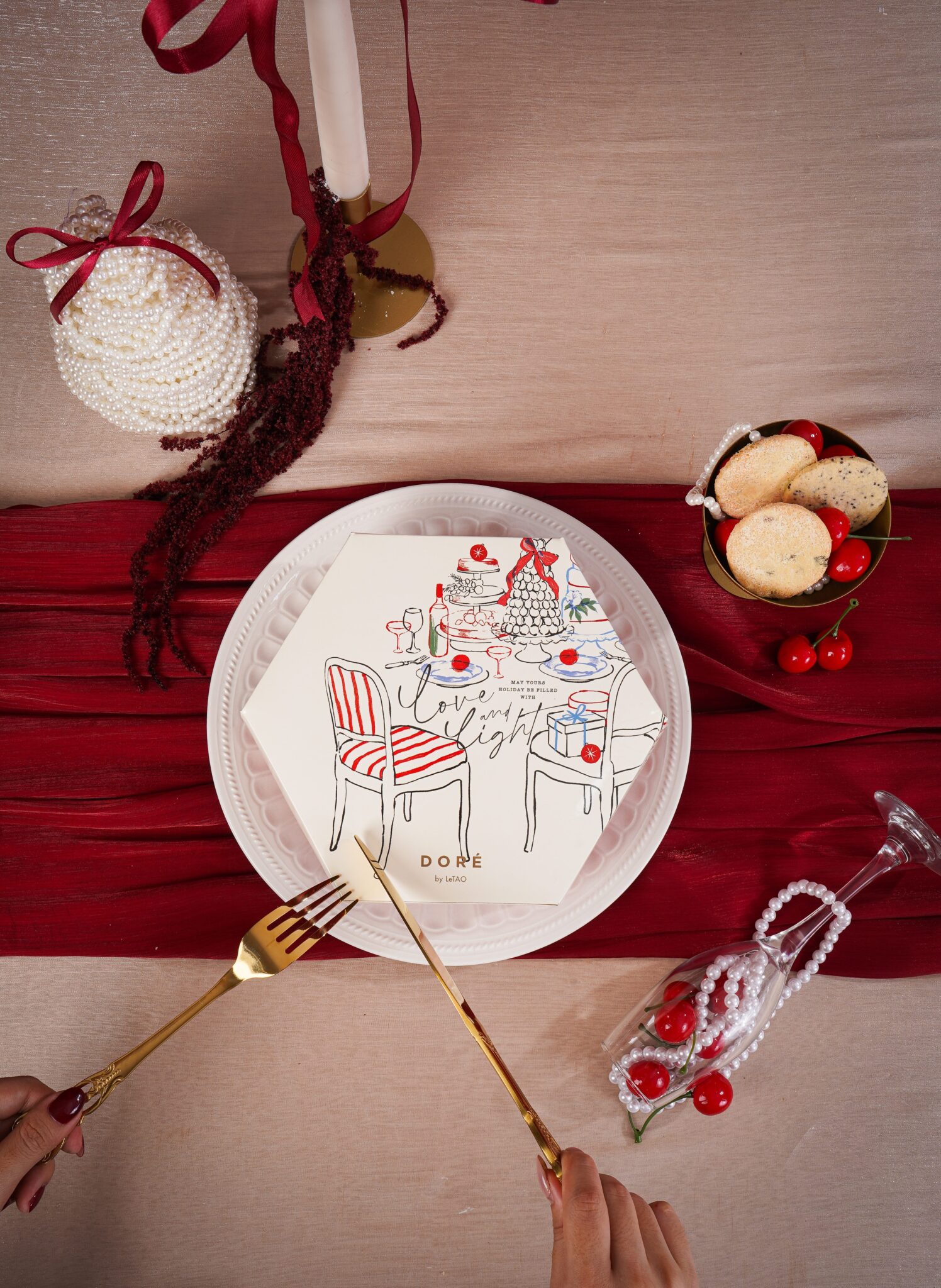 Jolly Light - Assorted Cookies (Christmas Hampers) - DORÉ by LeTAO
